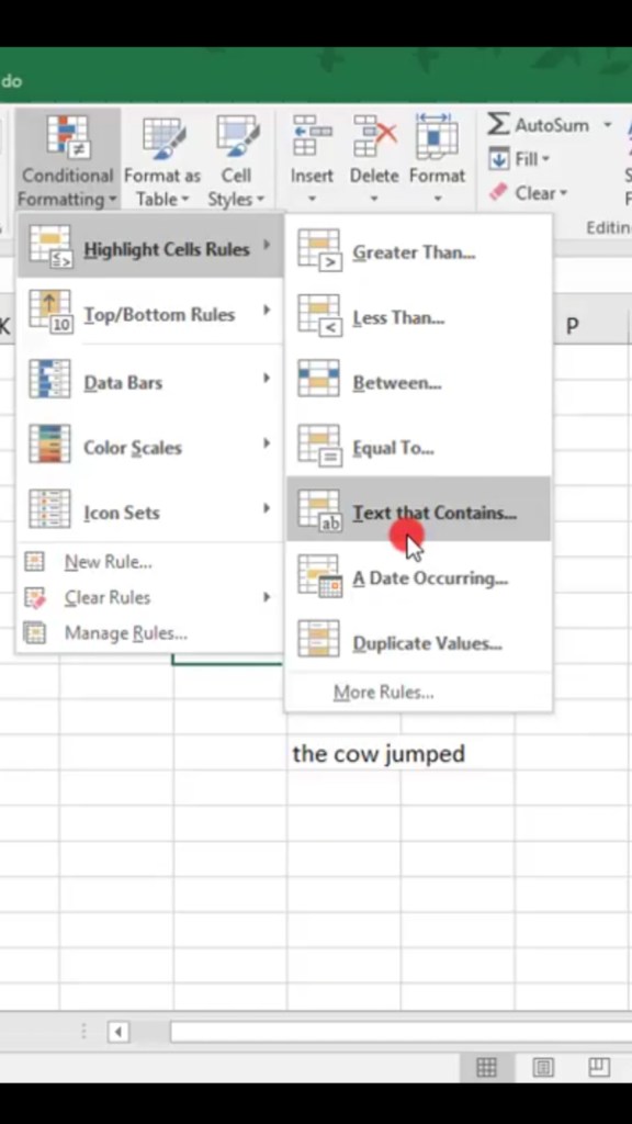 How to highlight cells containing a question mark “?” | GI Chow